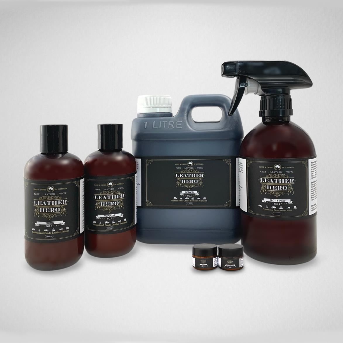 Leather Repair & Recolour Kit - Black – Leather Hero Australia